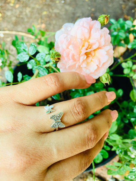 Butterfly Cuff ring Bellaflor Bowtique LLC
